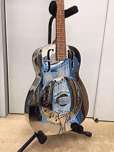 Epiphone Dobro Hound Dog M-14 Metal Body Resonator Guitar Open D Tune ...