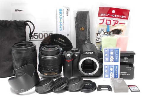 Nikon D5000 Double Lens Set 553525 | eBay