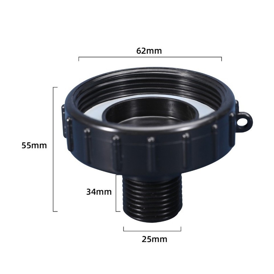Water Hose Connector 2 Inch Female Thread to 34 Inch Male Thread for ...