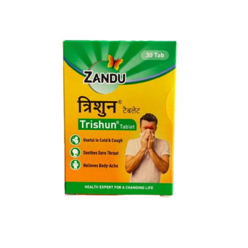 Pack of 2 X Zandu Trishun 30 Tablets Ayurvedic helps strengthen the ...