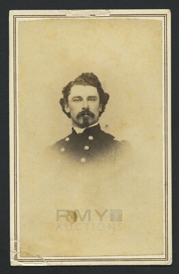 1862 William Faunce, "Civil War Soldier in Full Uniform" Vintage CDV ...