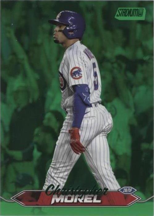 2024 Topps Stadium Club - Christopher Morel #2 Green Foil /199 for sale ...