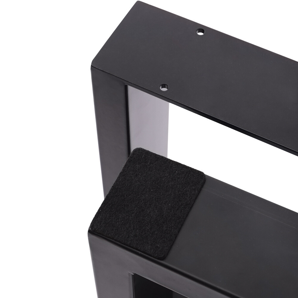 Set of 2pcs Industrial Metal Table Leg Dining/Bench/Office/Desk Square ...