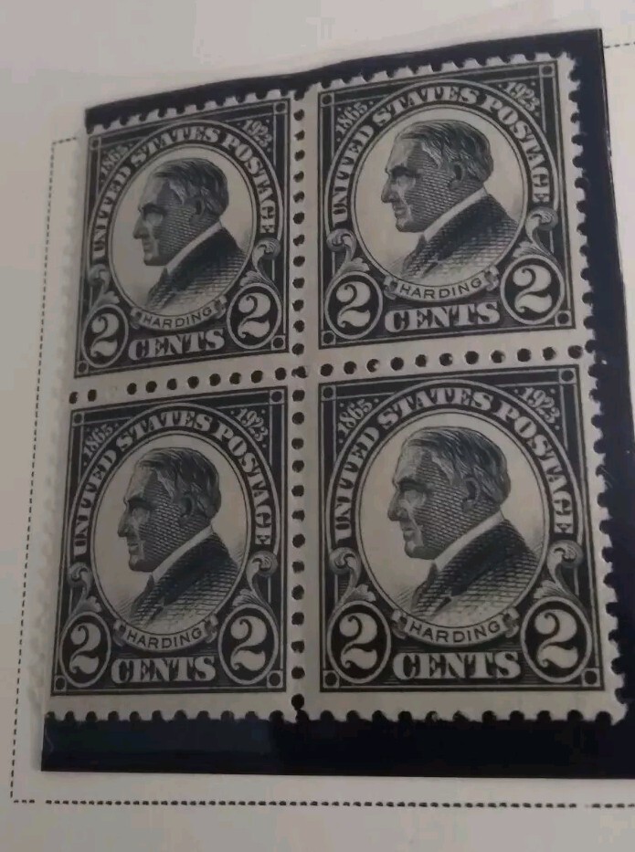U.S. Comm. Stamps Scott # 610 2 Cent Block Of 4 M H XF OG Uncir. | eBay
