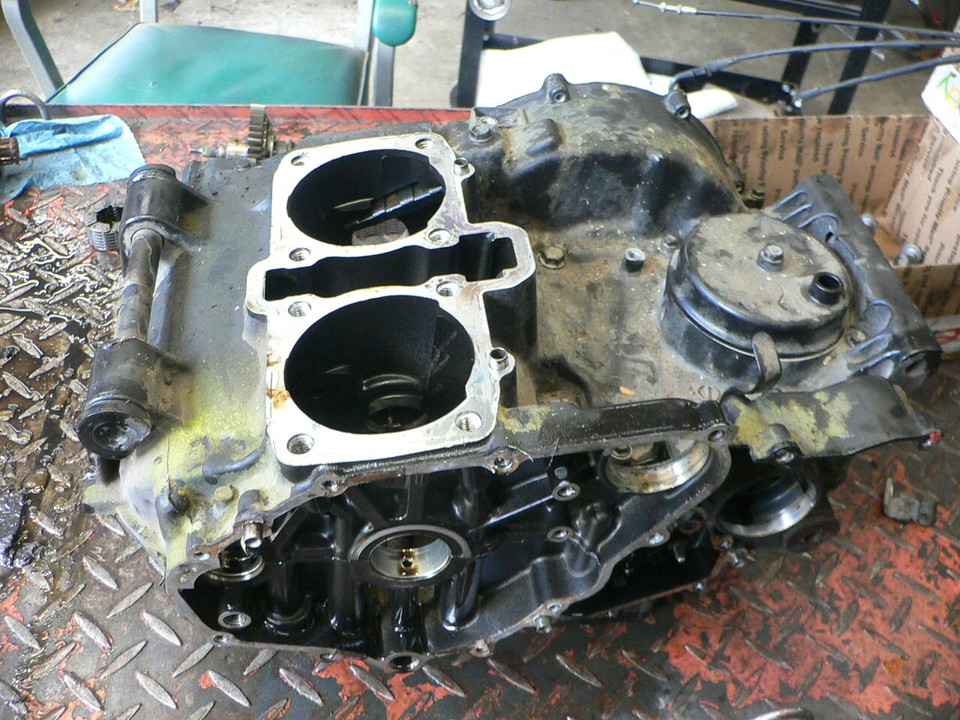 94 Kawasaki EX500 Ninja Engine Block Case Crankcase Both Halves | eBay