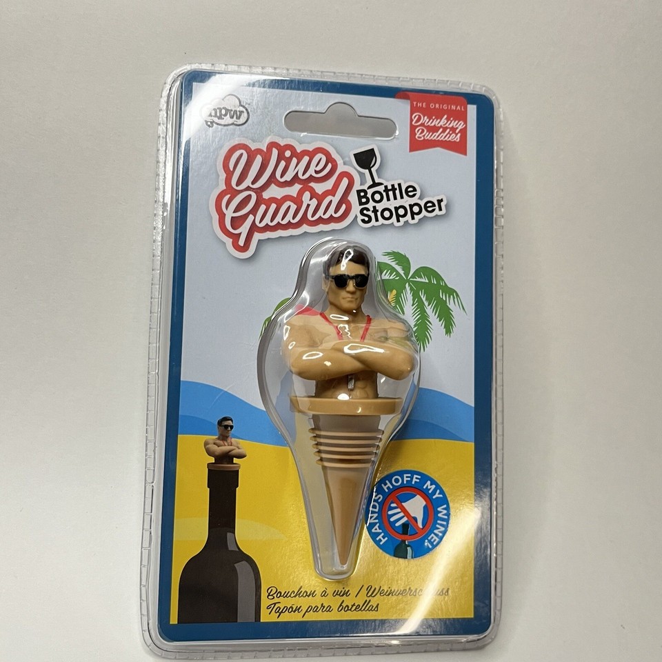 Wine Guard Bottle Stopper Drinking Buddies New in Package COOL Fun ...