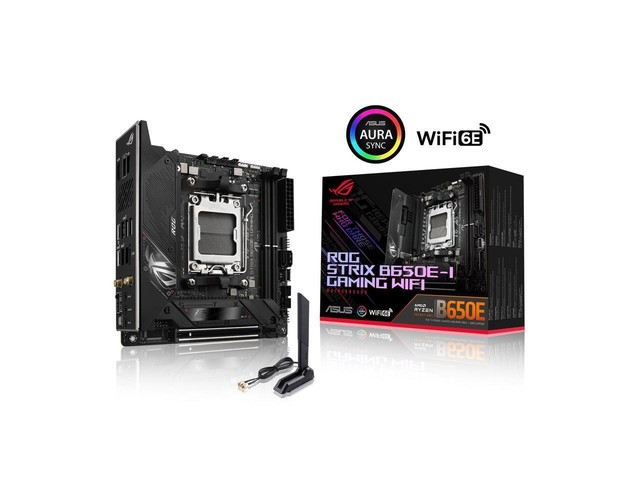 ASUS ROG STRIX B650E-I GAMING WIFI 6E Socket AM5 (LGA 1718) Ryzen 7000 ...