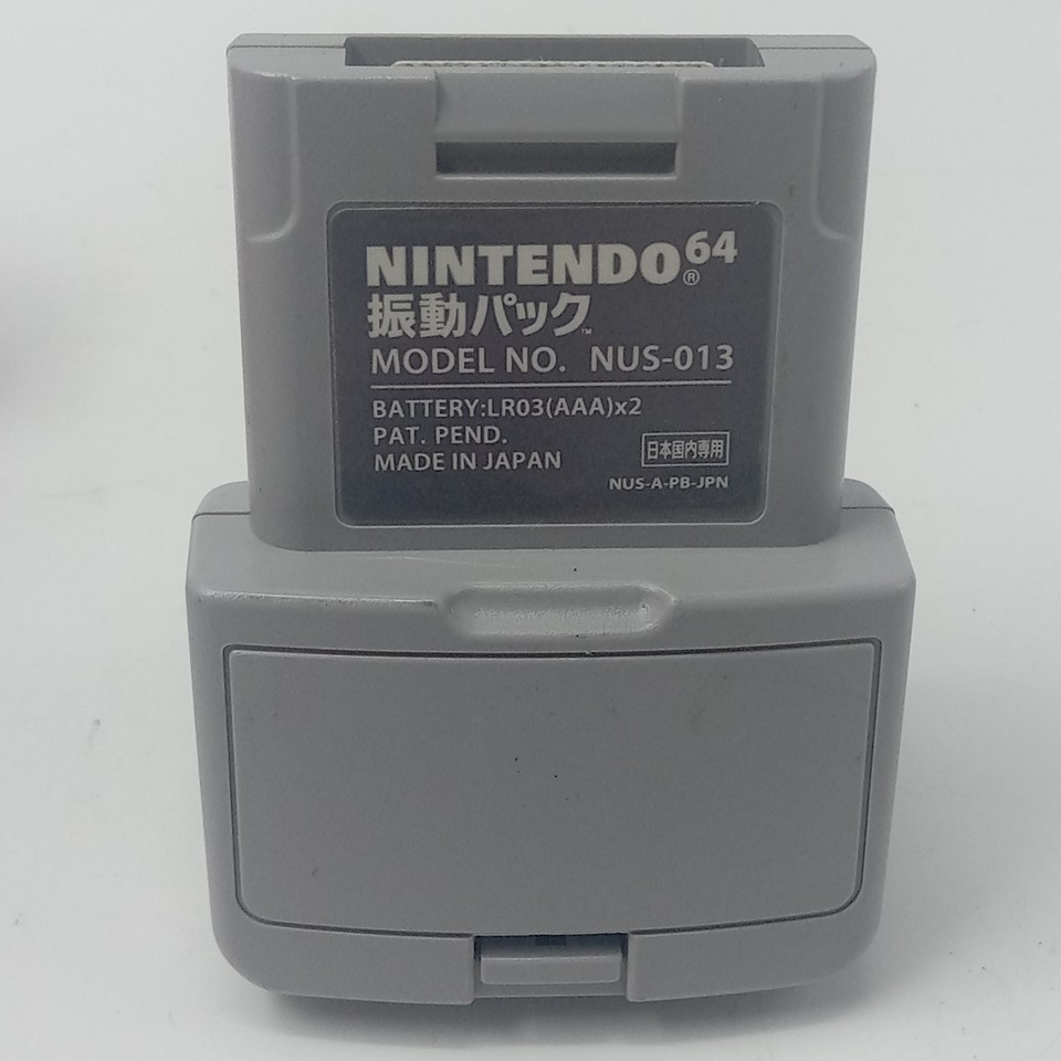 Nintendo 64 Rumble Pak N64 Pack NUS-013 Untested | eBay