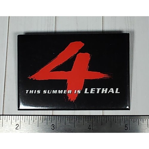 Lethal Weapon 4 Movie Promo Pin Badge Button Pinback Gibson, Glover | eBay