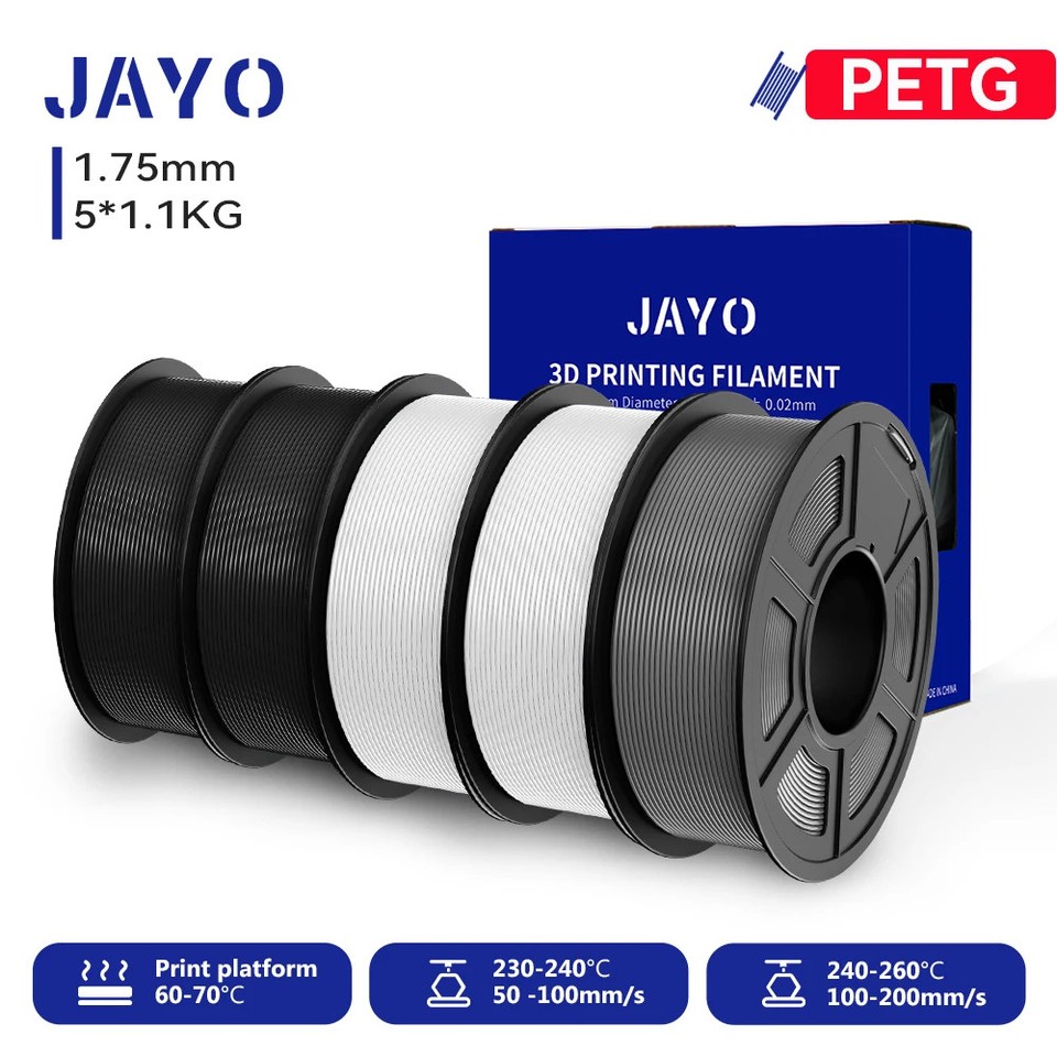 Printer Filament 1.75mm 5.5KG 100% No Bubble Non-toxic for 3D Printer ...