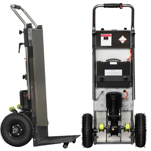 Portable Electric Stair Climber Steel With 48v Battery Black Fast, Free ...