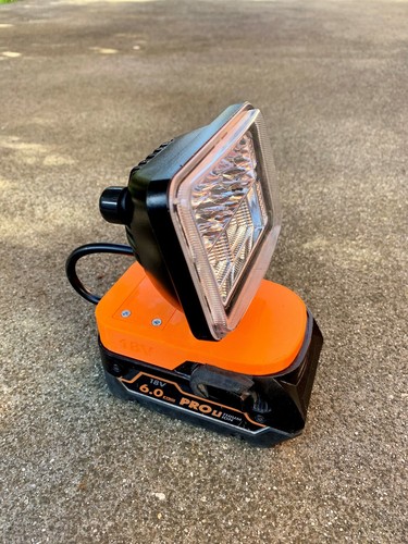 18V Li-ion LED Work Light Torch Workshop Camping for AEG/Rigid Battery ...