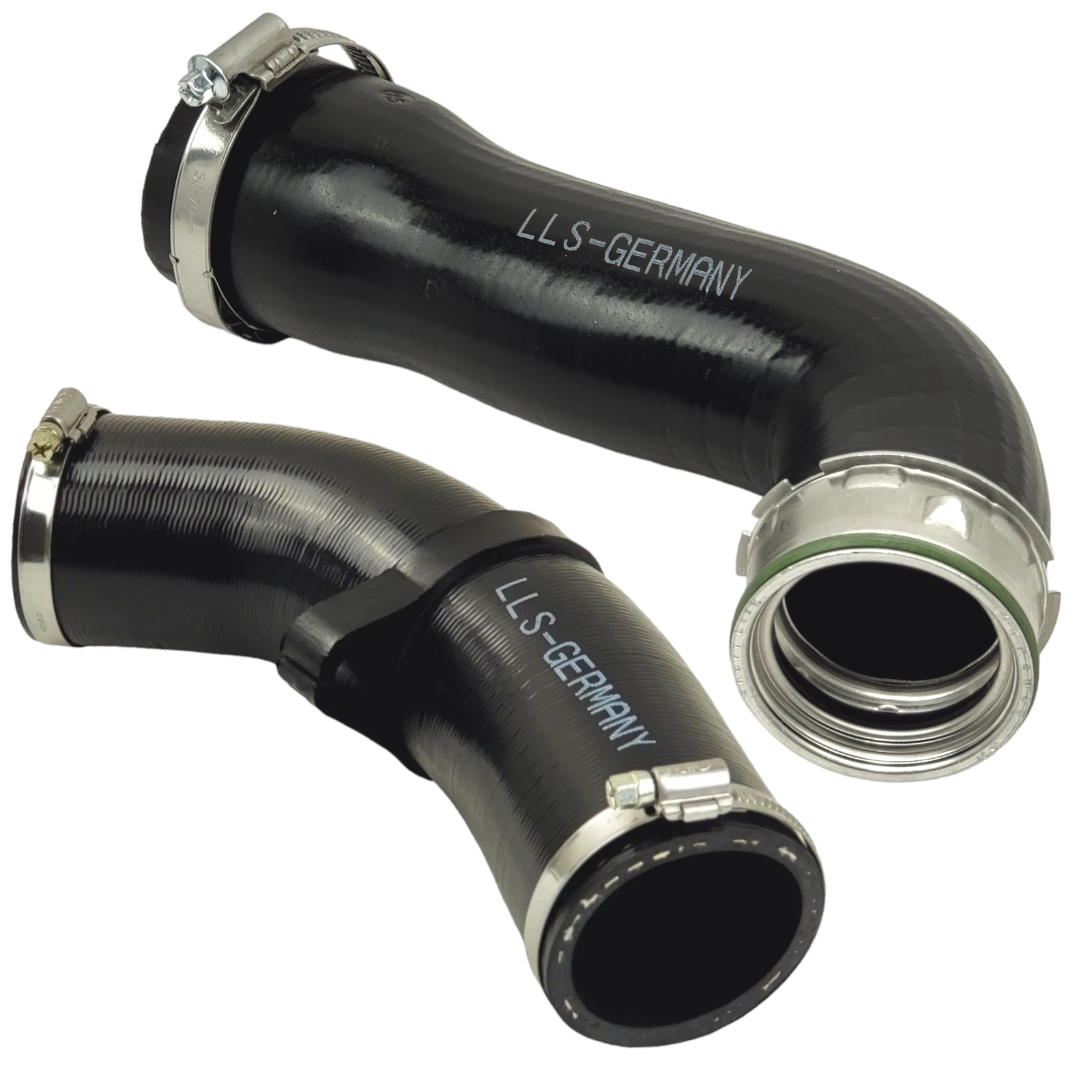 2x Turbo Hose Intercooler Hose for BMW 3 Series E46 318d 320d 320cd ...