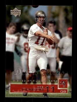 2002 Upper Deck #162 Rob Johnson Buccaneers Southern California 8 - NM ...