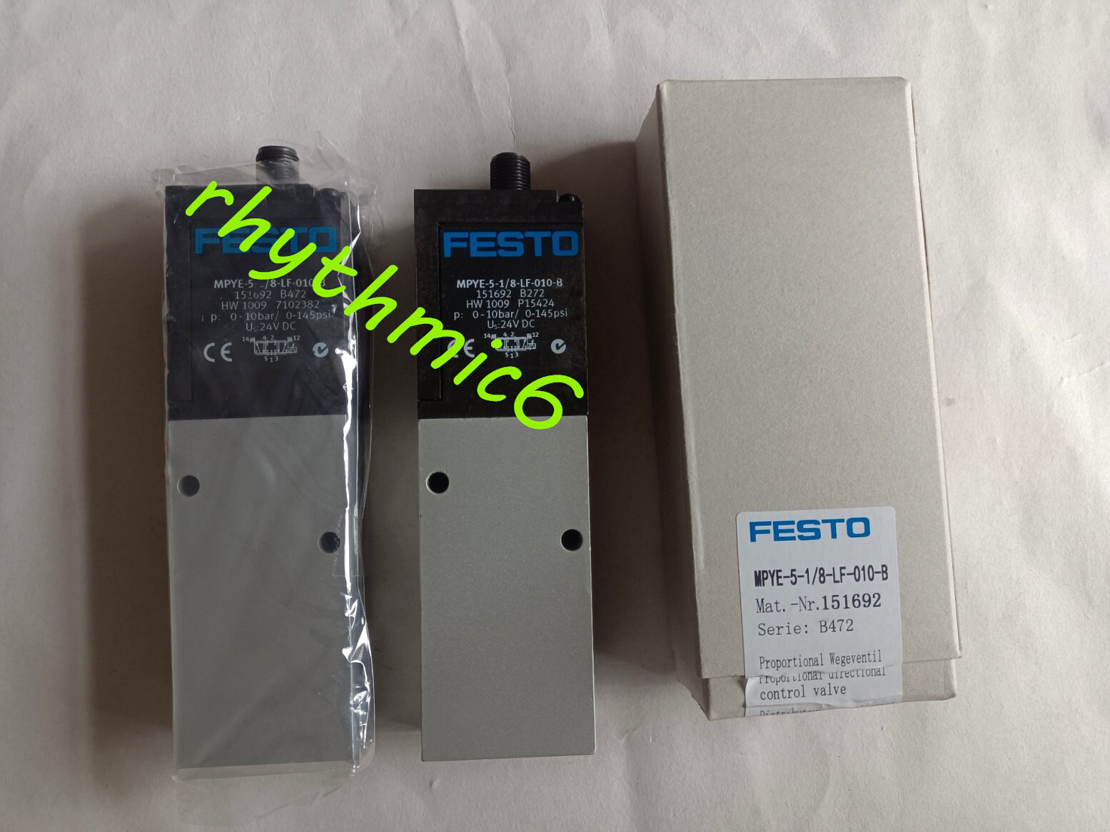 FESTO Brand New MPYE-5-1/8-LF-010-B 151692 Proportional Valve Fast ...