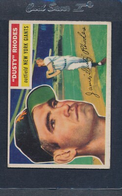 1956 Topps GB #050 Dusty Rhodes Giants EX *5135 | eBay