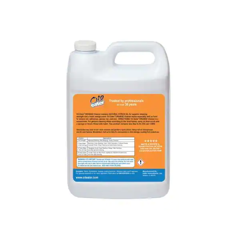 Oil Eater Orange Cleaner Degreaser Heavy Duty Citrus Concentrate Safe 1 ...
