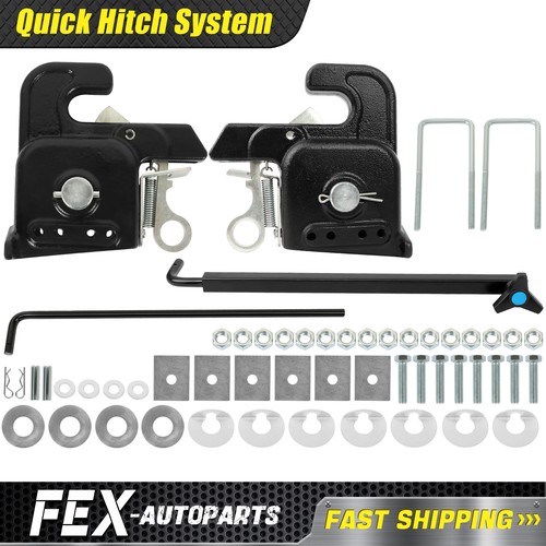Quick Hitch System Easy Change with Stabilizer Bar for TradeGear Plough ...