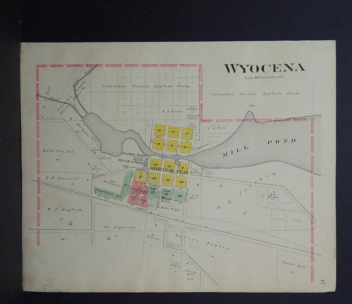 Map Of Caledonia Wi