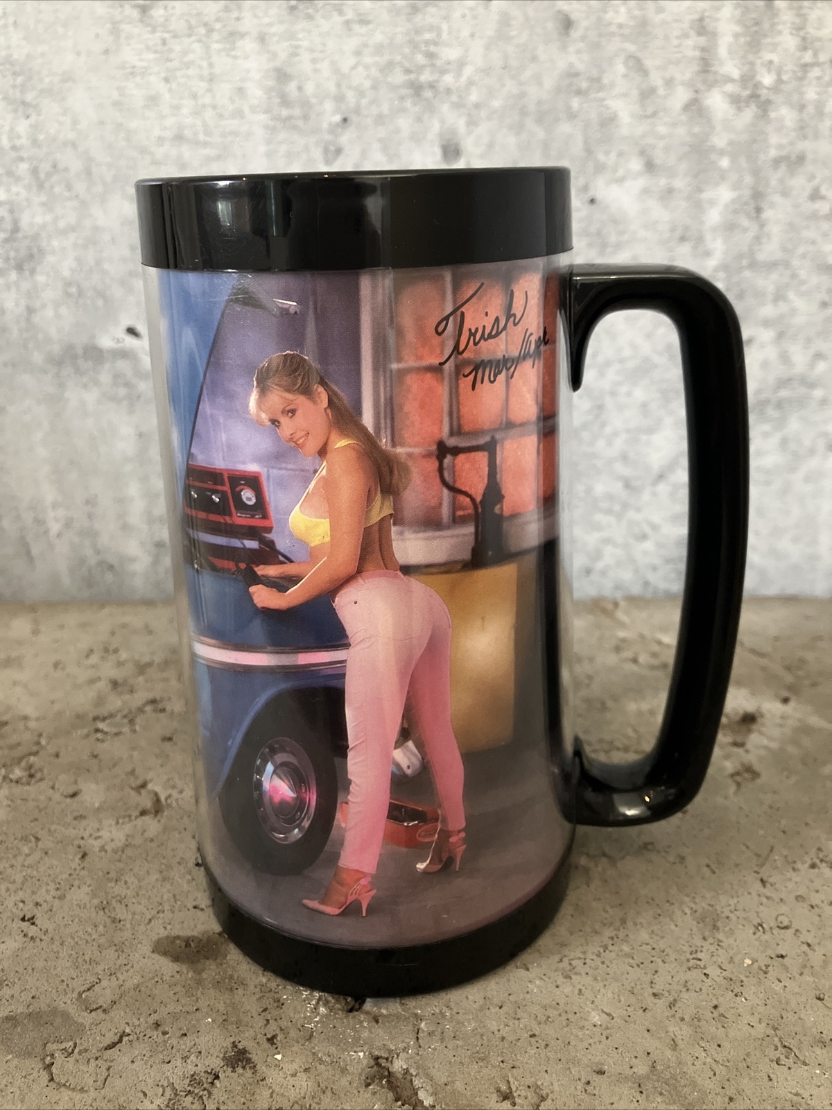 Vtg 1987 Snap-On Tools Calendar Girls Thermo Mugs Cups Trish Mar/Apr | eBay