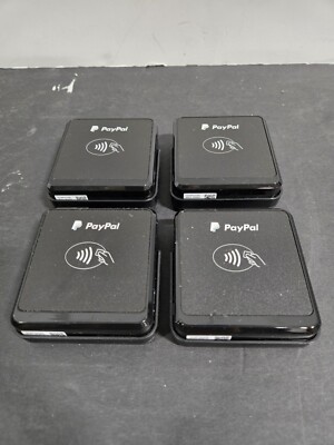 LOT of 4 PayPal Chip and Tap Reader RP457 A Card + Tap to Pay-Unit Only ...