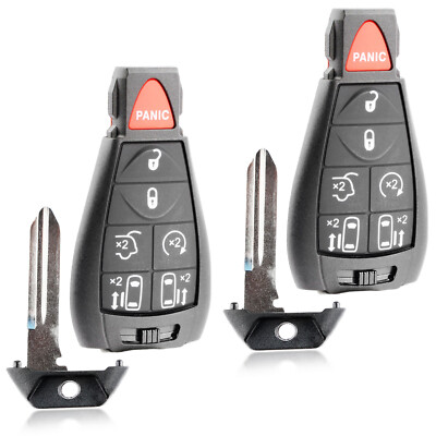 2 For 2009 2010 2011 2012 Volkswagen Routan Keyless Entry Remote Key ...