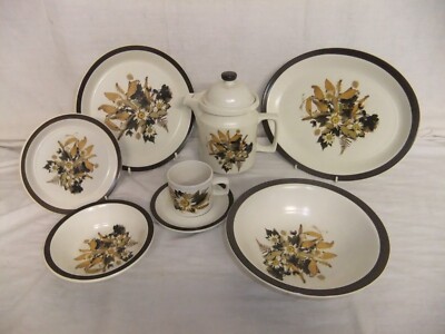 Doverstone Staffordshire - Heather - vintage stoneware tableware - 4F2C ...