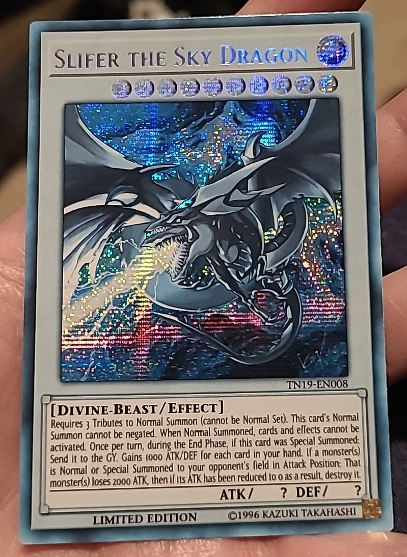 Slifer The Sky Dragon Real Card