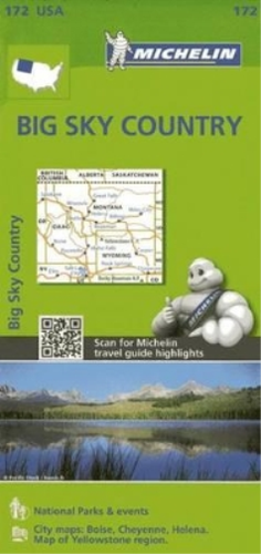 Michelin USA Big Sky Country Map 172 (Map) (US IMPORT) | eBay