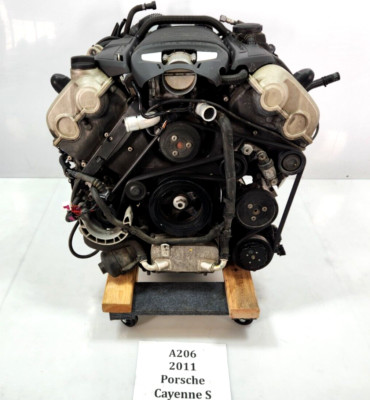 11-14 OEM Porsche Cayenne S 958 AWD 4.8L V8 Engine Motor Long Block ...