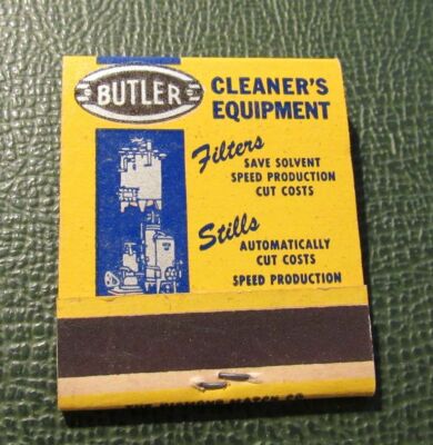 Matchbook - Butler Cleaner's Equipment Kansas City MO FULL | eBay