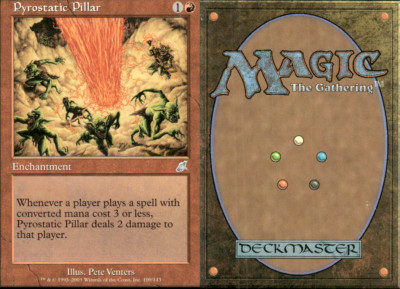Magic the Gathering -MTG-Pyrostatic Pillar | eBay