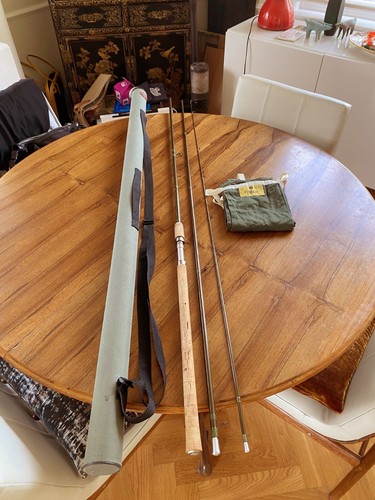 Hardy Marksman Specimen Float 13′ three piece carbon rod with rod ...