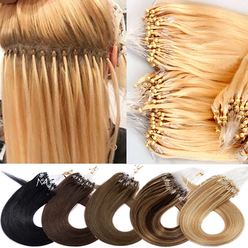 Micro Bead Hair Extensions Weft
