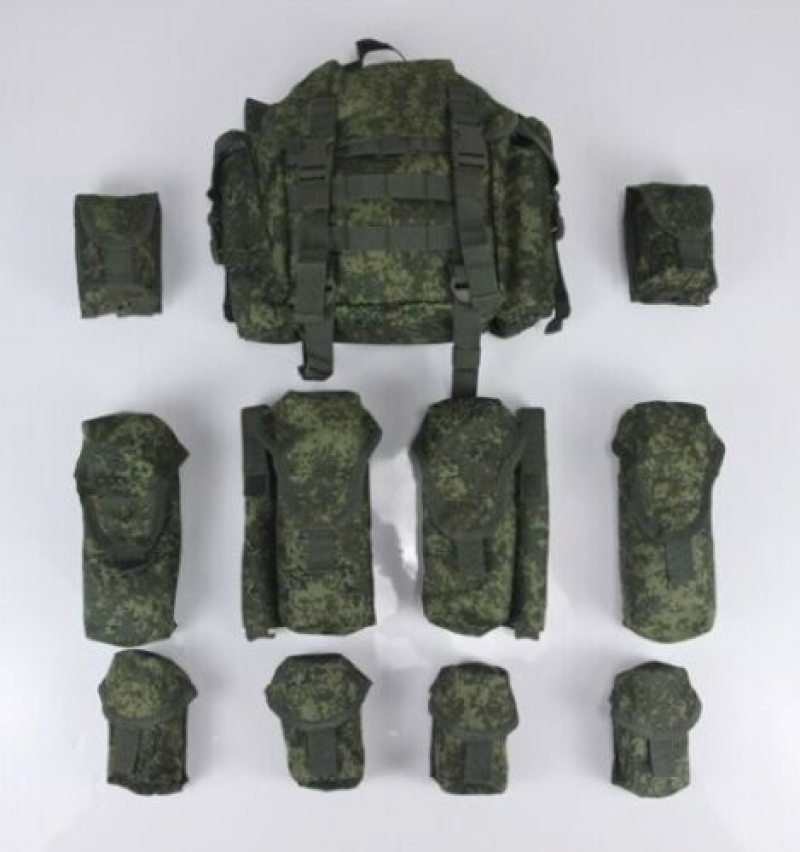 Russian 6B45EMR Combat Vest+A Shooter Molle Sub-bag Set+Shoulder Pads ...