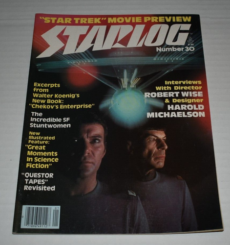 STARLOG Magazine #30 Jan 1980 Star Trek | eBay