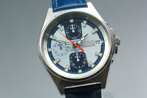 [Near MINT] SEIKO Mild Seven V657-9030 Chronograph Quartz Men's From ...