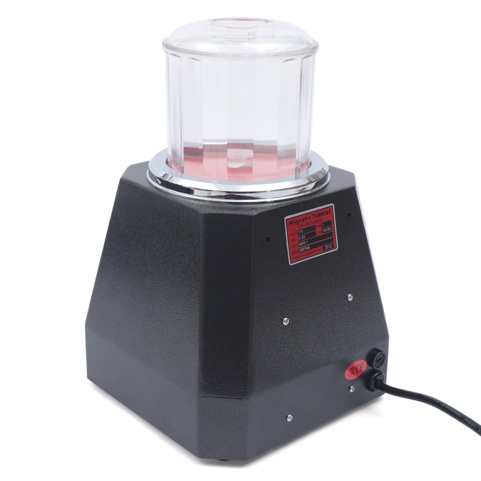 Magnetic Tumbler Jewelry Polisher Machine Finisher 100mm 4 Speed Time ...