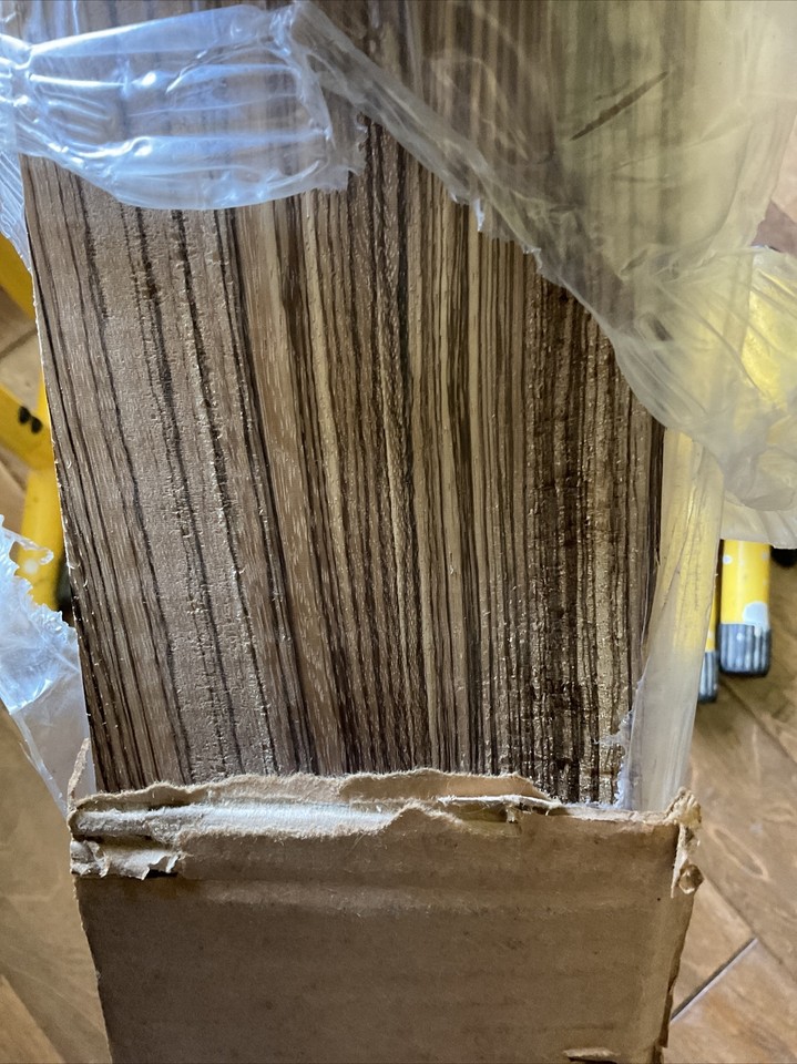 Zebrawood Lumber (60” X 4” ) X (2) Slab 1” thick Wood (see Pics) | eBay