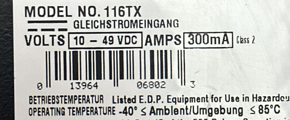 N-TRON 116TX ETHERNET SWITCH 16 PORT 10-49VDC 300mA | eBay