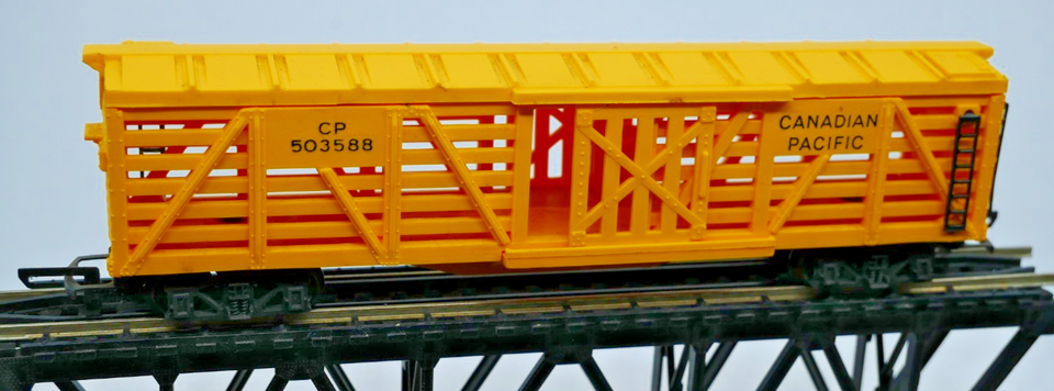 Tri-ang Hornby R.1262 HO OO Canadian Pacific CP 503588 Stock Cattle Car ...