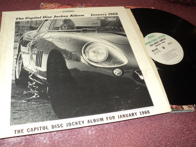 CAPITOL DISC JOCKEY ALBUM JANUARY 1968 LP PROMO CAPITOL STEREO COOL CAR ...