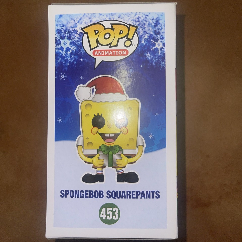 Funko Pop! Vinyl: SpongeBob SquarePants - Spongebob Squarepants (Santa ...