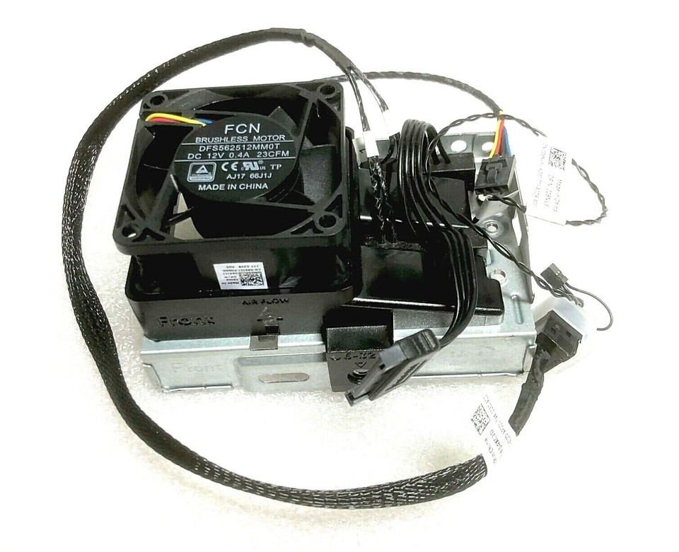 COMPLETE YY82D Dell Precision T7920 HARD DRIVE SAS Bracket Cooling Fan ...