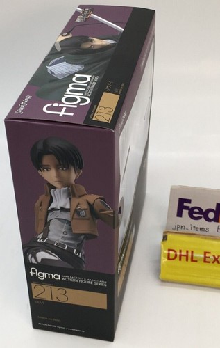 Levi Ackerman figma 213 Attack on Titan Anime figure Max factory 2014 ...