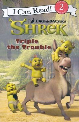 Shrek : Triple the Trouble by Catherine Hapka (2007, Trade Paperback ...