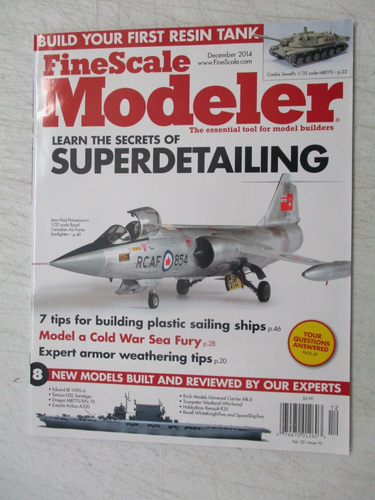 FINE SCALE MODELER MAGAZINE DEC 2014 ROYAL CANADIAN AIR FORCE ...