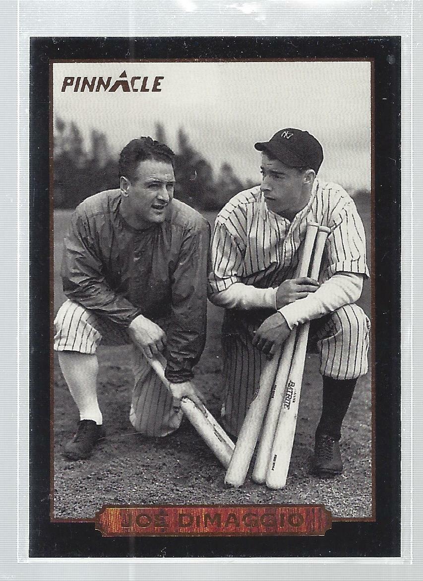 Joe DiMaggio & Lou Gehrig 1993 Score Pinnacle Card #17 LB | eBay