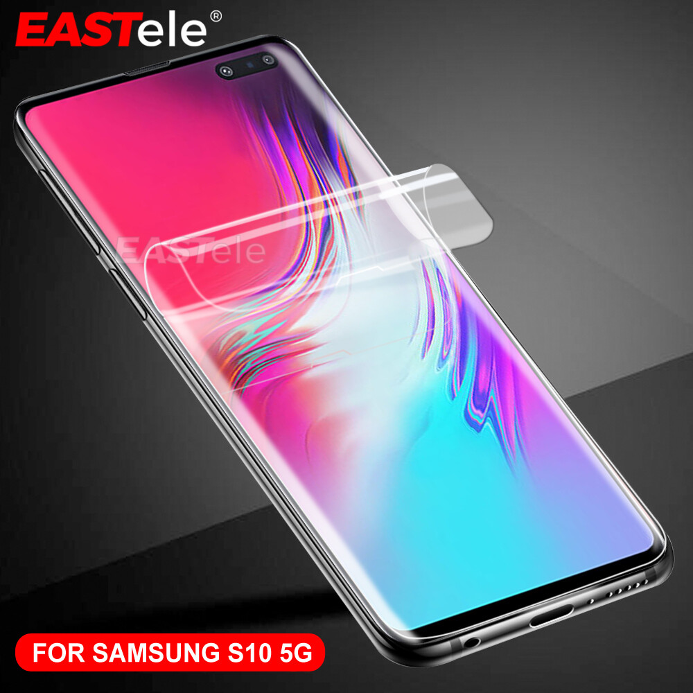 3x HYDROGEL Screen Protector For Samsung Galaxy S10 5G S9 S8 Plus Note ...