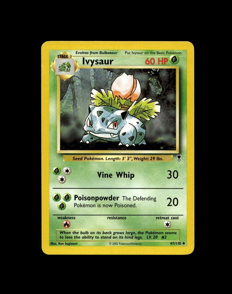 Bulbasaur Ivysaur Venusaur Pokemon Card! Holo/Reverse Holo EX VMAX Rare ...